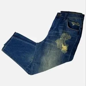 Wildfox | Jeans | Wildfox Worn Out Boyfriend Baggy Crop Jeans Rigid ...